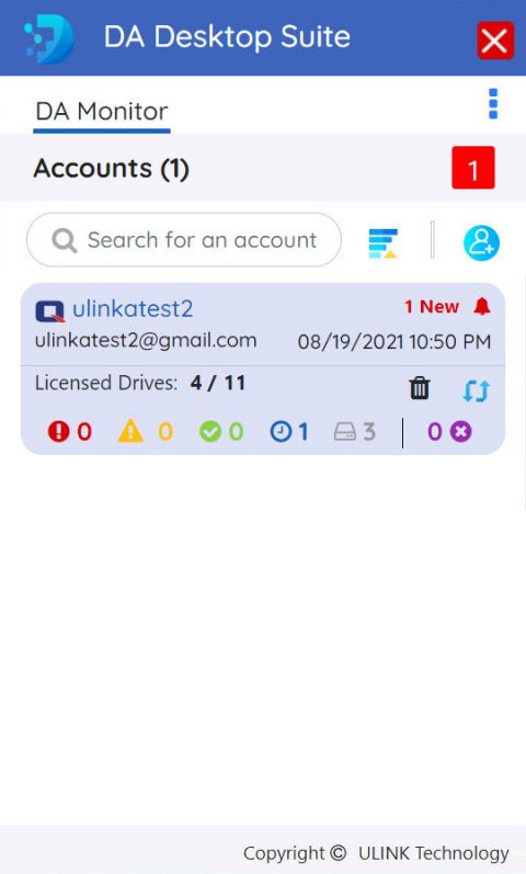 DA Drive Analyzer - ULINK DA Drive Analyzer