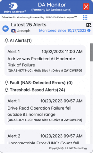 Hard Drive Health Checker/Tester - DA Monitor
