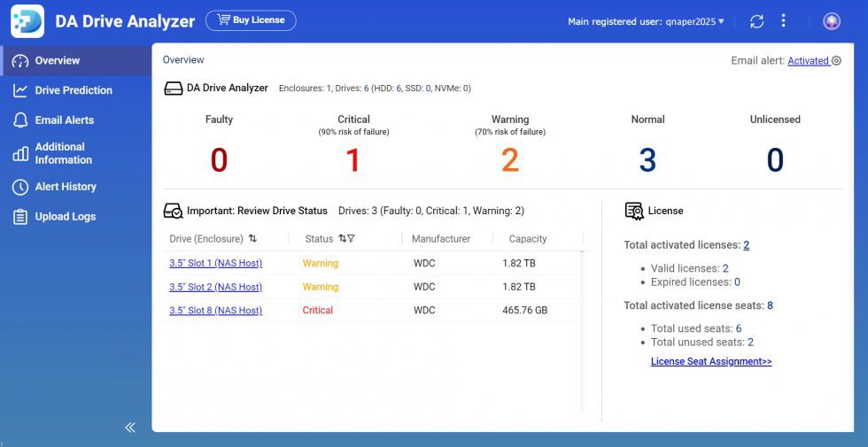 AI-Powered Drive Health Monitoring for QNAP NAS